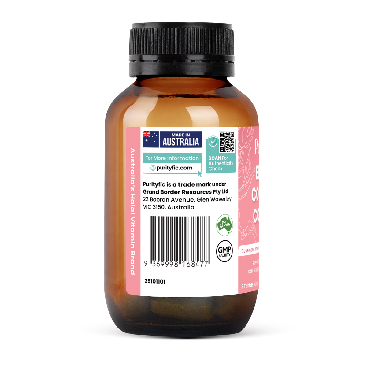 PURITYFIC Beauty Collagen Complex (60 Film Coated Tablets) - Advanced ...